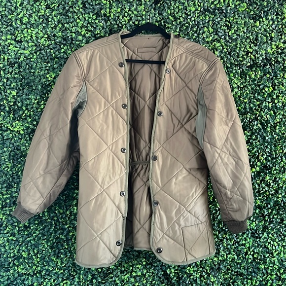 Rafio | Jackets & Coats | Upcycled Rafio Military Jacket Liner Tapered ...
